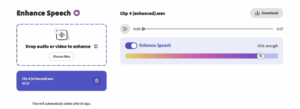 Fix your Voice with Adobe Podcast AI Voice Enhancer